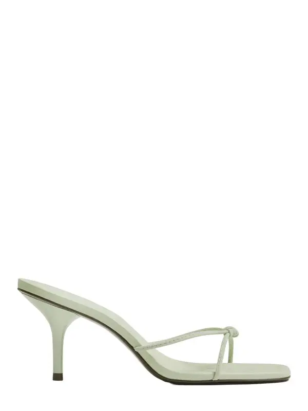 REFORMATION Cooper Heeled Sandal - Green