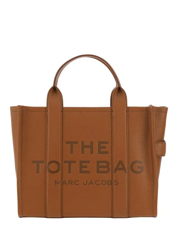 Marc Jacobs The Medium Tote Leather Handbag - Brown
