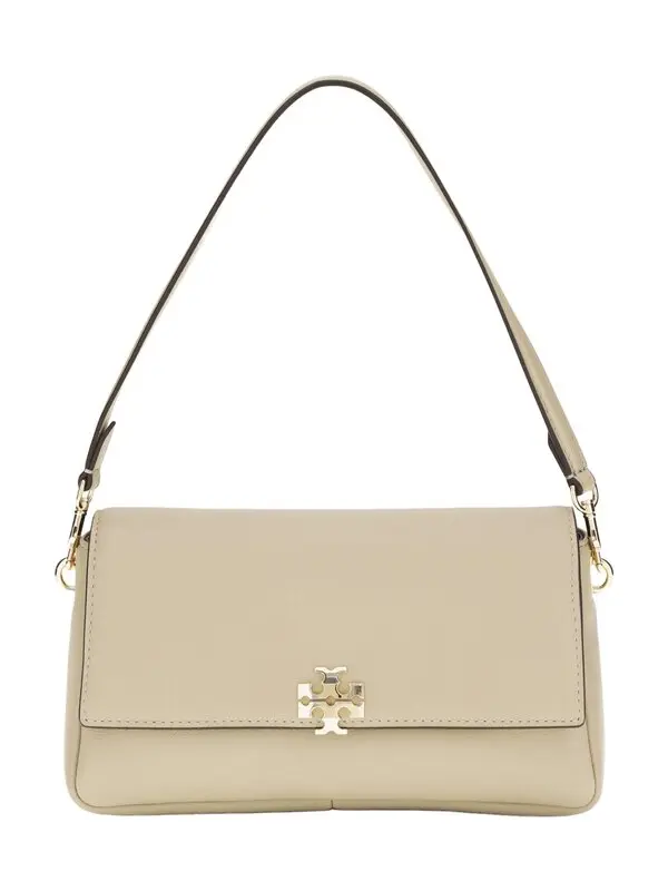 Tory Burch Small Charlie Shoulder Bag - Cream