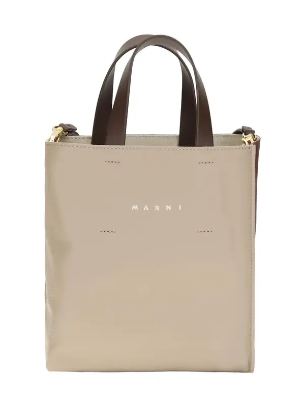 Marni Museo Mini Handbag - Beige