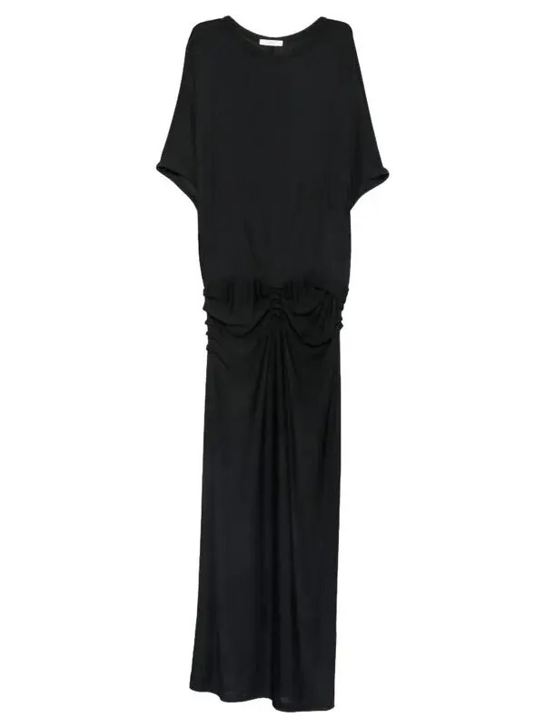 THE ROW Delyra Maxi Dress - Black