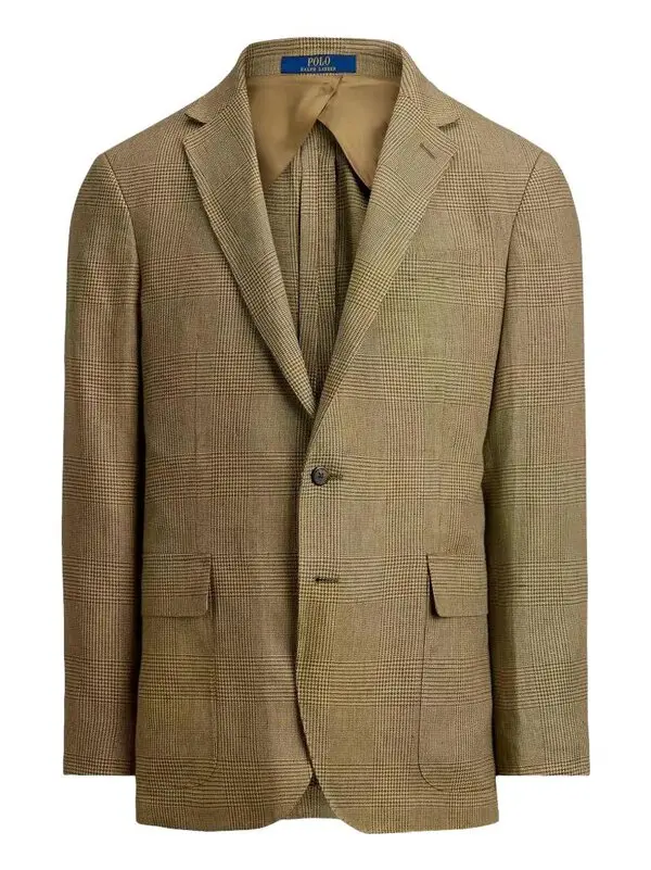 Polo Ralph Lauren Prince Of Wales Check Blazer - Brown