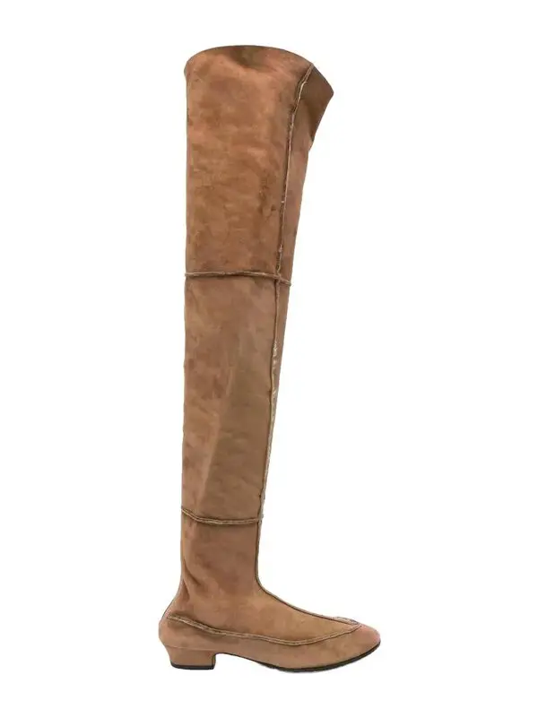THE ROW Awar Over-the-knee Boots - Brown