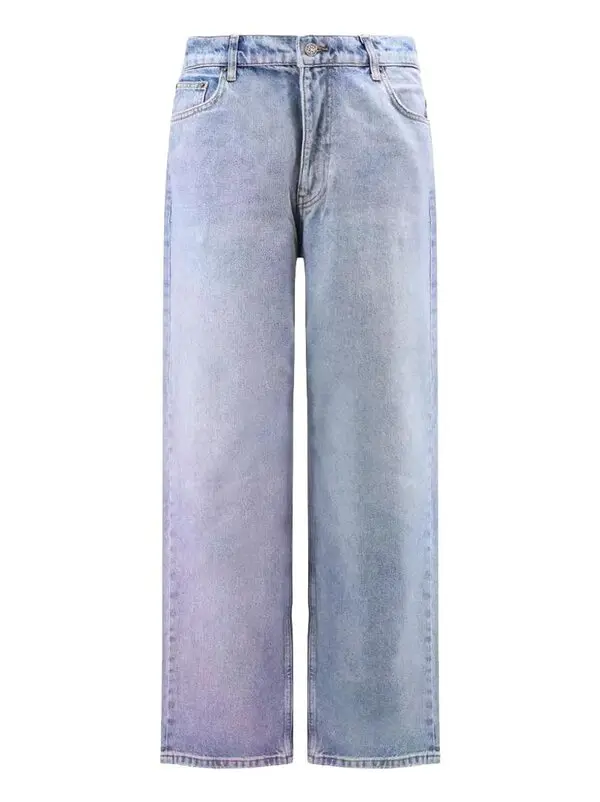 WOODBIRD Wide-leg Jeans - Blue