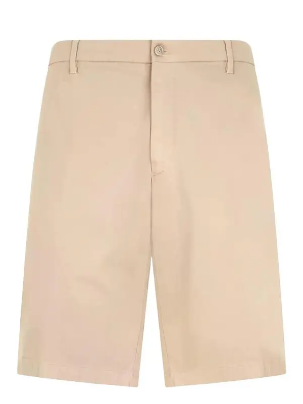 Fedeli Zip-fastening Shorts - Neutrals