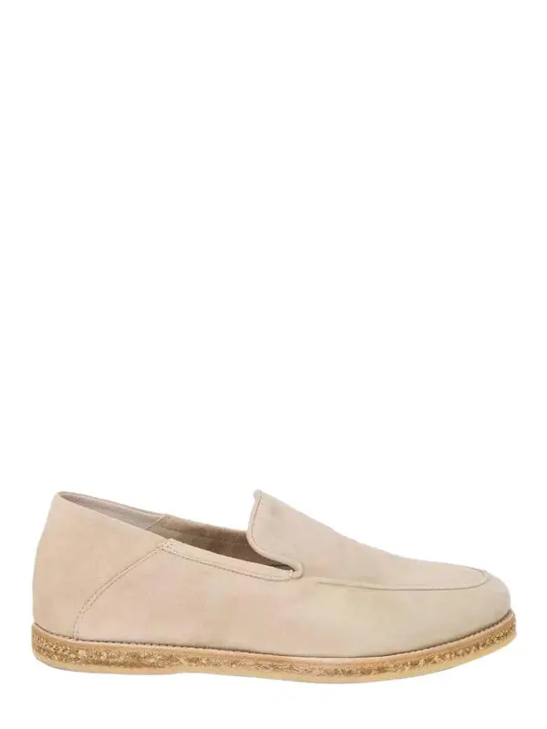 Fedeli Suede Moccasins - Neutrals