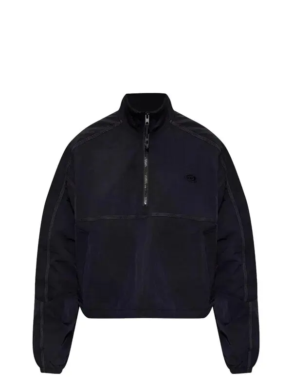 DIESEL® G-anock Quarter-zip Jacket - Black