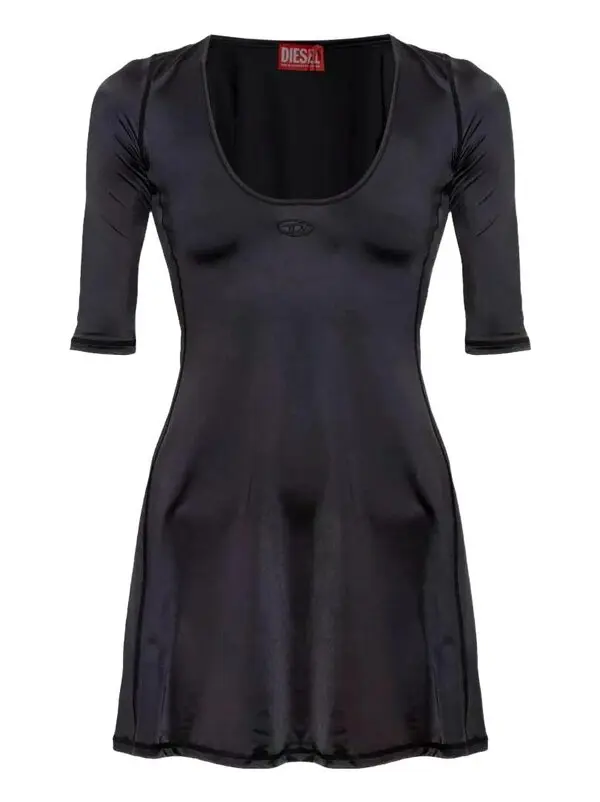 DIESEL® D-elphin Mini Dress - Black