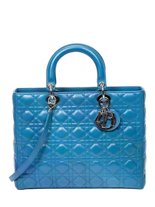 Dior Lady Tote Bag - Blue