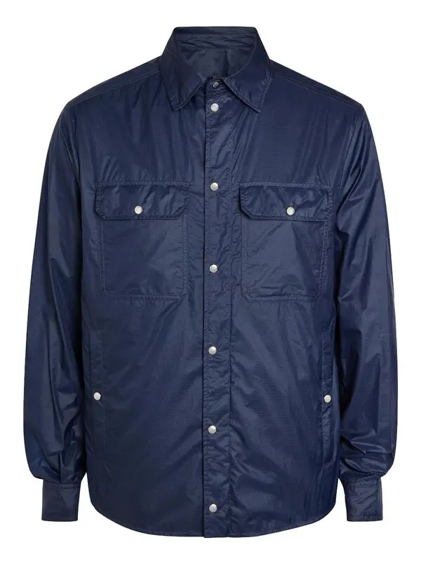 Moncler Nylon Overshirt - Navy