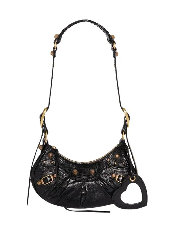 Balenciaga Le Cagole Xs Shoulder Bag - Black