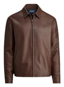 Polo Ralph Lauren Leather Zip-up Jacket - Brown