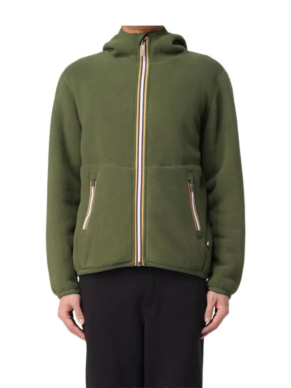 K-WAY Hooded Reversible Jacket - Green