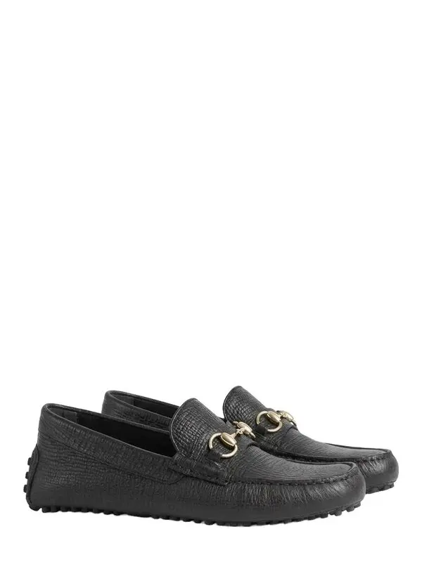 Gucci Horsebit Driver Loafers - Black