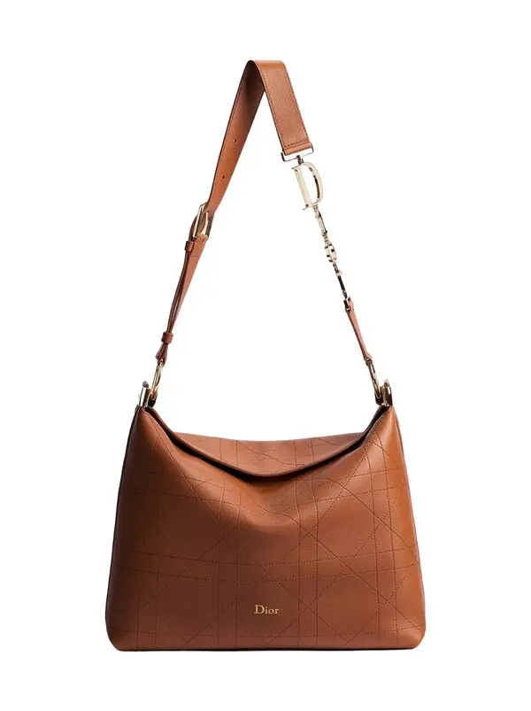 Dior Medium Hobo Bag - Brown