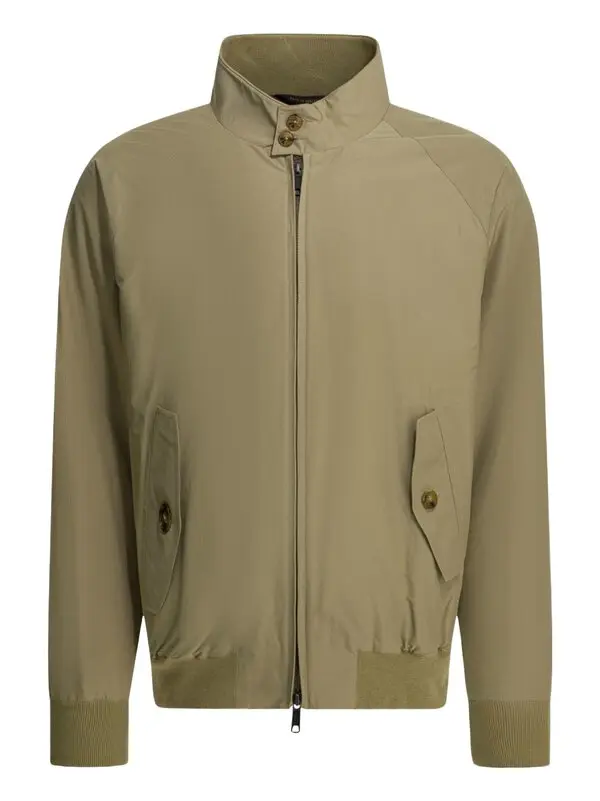 BARACUTA Turtleneck Jacket - Brown