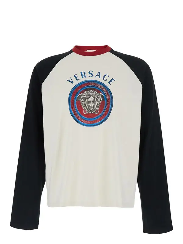 Versace Medusa Logo T-shirt - Multicolor