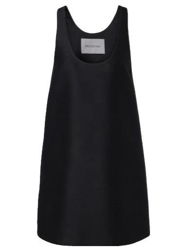 Balenciaga Sleeveless Mini Dress - Black