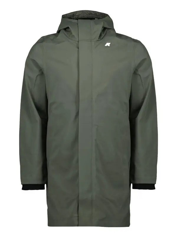 K-WAY Thomas Bonded Parka - Black