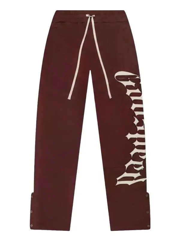 GODSPEED Logo Track Pants - Brown
