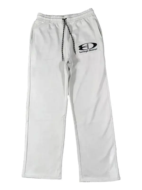 BOTTEGA DESIRES Logo-patch Track Pants - Grey