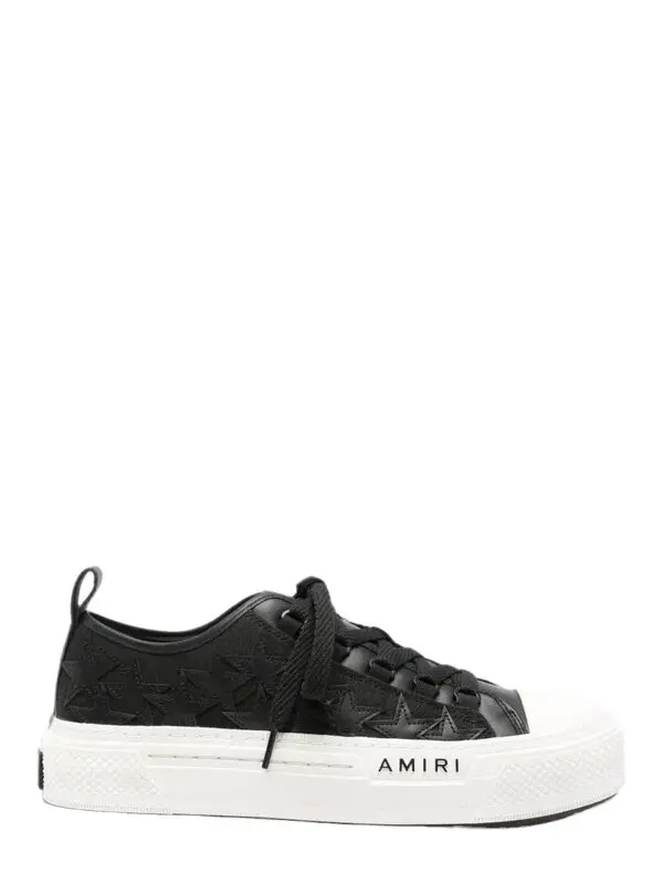 Amiri Stars Court Sneakers - Black