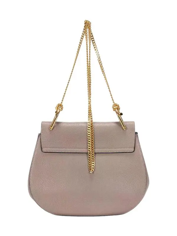 Chloé Drew Shoulder Bag - Grey