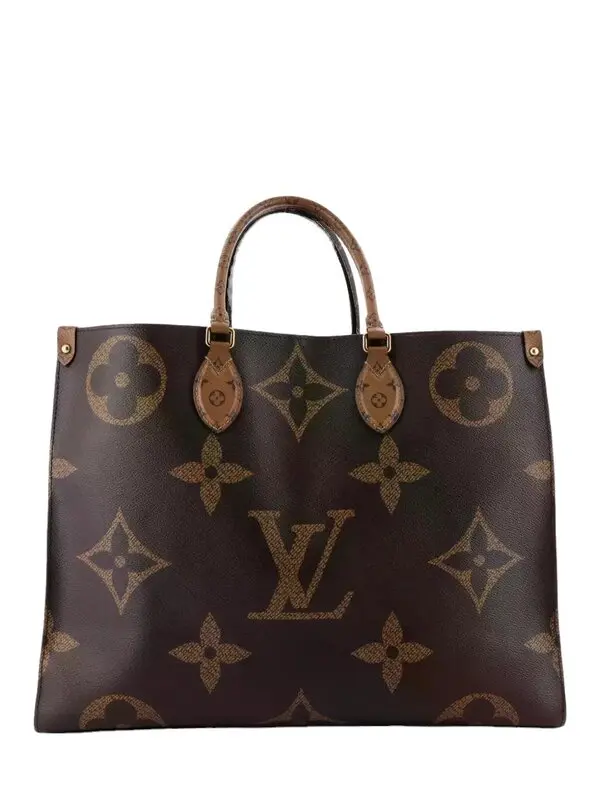 LOUIS VUITTON Onthego Giant Monogram Gm Tote Bag - Brown