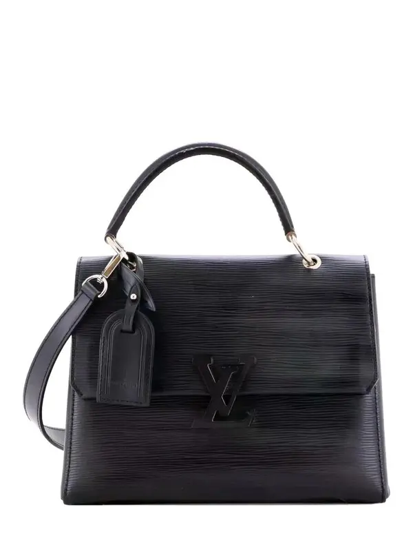 LOUIS VUITTON Grenelle Pm Satchel Epi Leather - Black