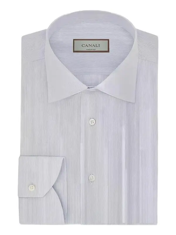 Canali Long-sleeve Shirt - Blue