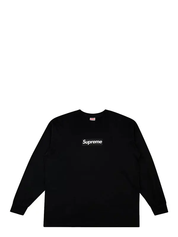 Supreme Box Logo Long-sleeve T-shirt - Black
