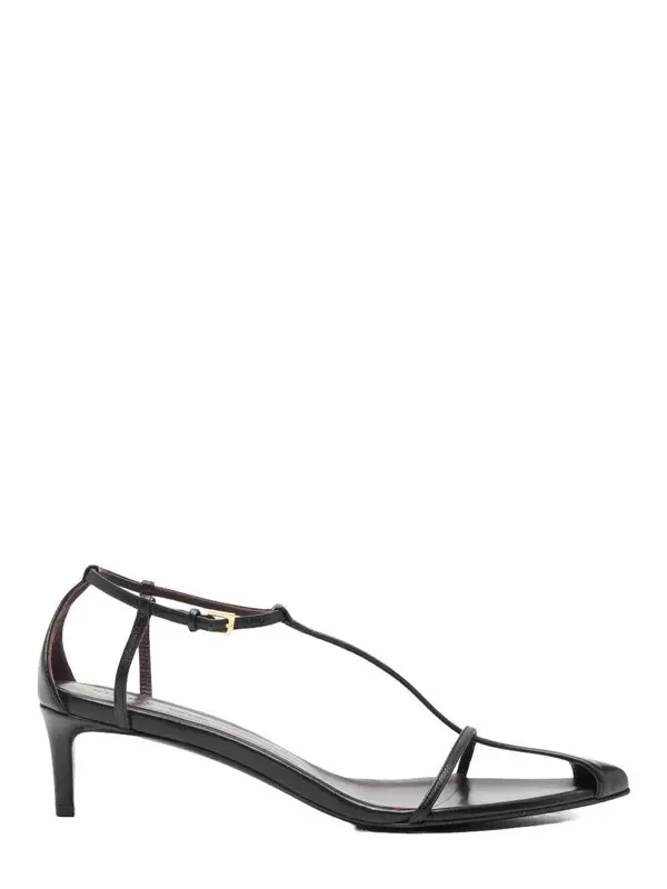 Khaite Bella Strappy Sandals - Black