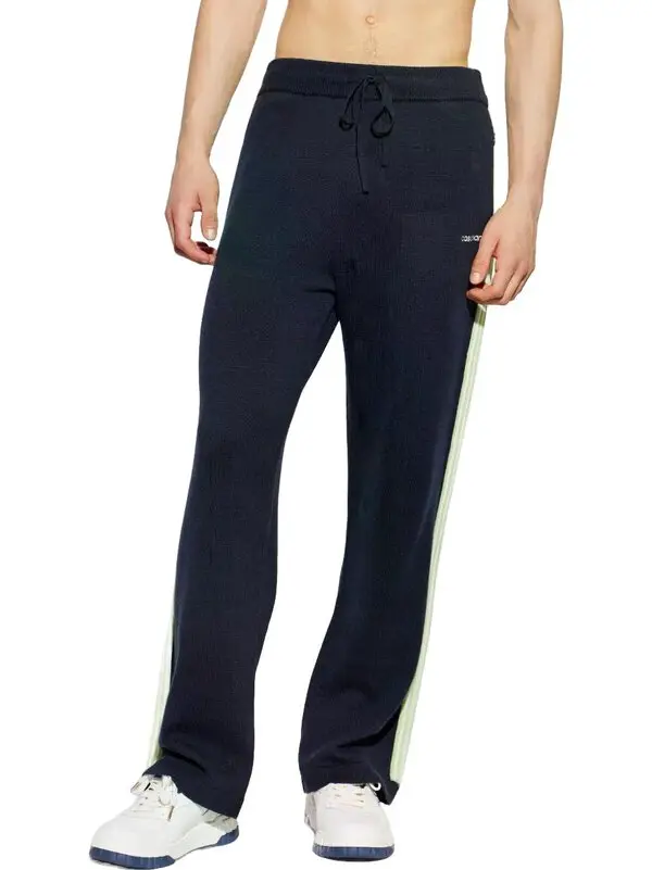 Casablanca Side-stripe Track Pants - Blue