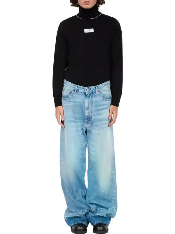 MAISON MARGIELA Wide-leg Jeans - Blue