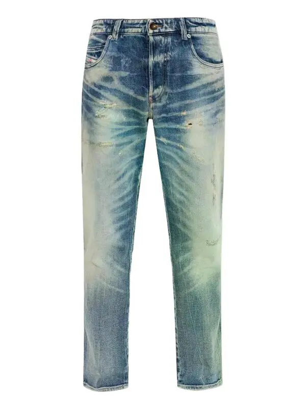 DIESEL® 1993 D-vyl Distressed Jeans - Blue
