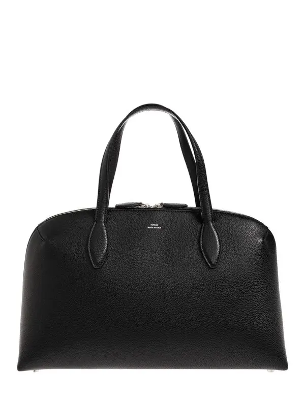 TOTEME Top Handle Bag - Black