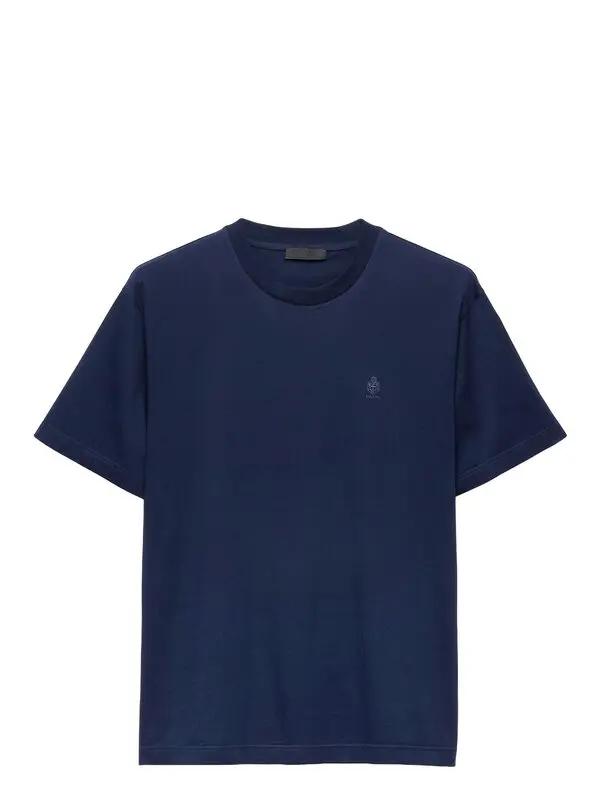 Prada Cotton T-shirt - Blue