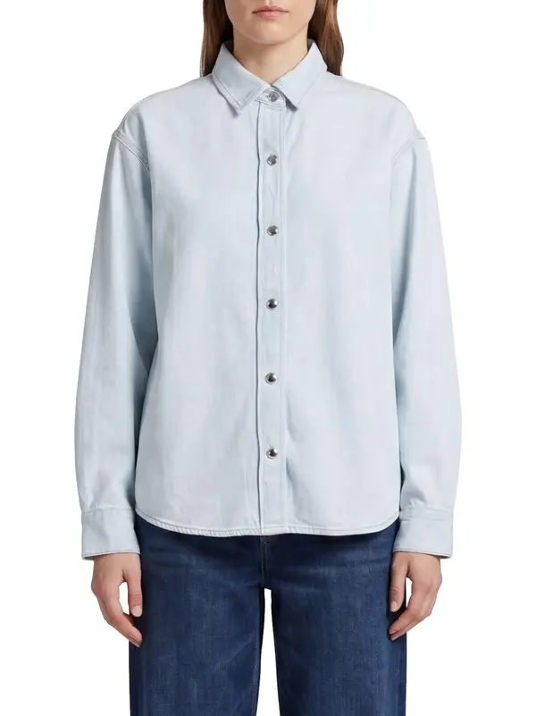 AGOLDE Classic Collar Shirt - Multicolor