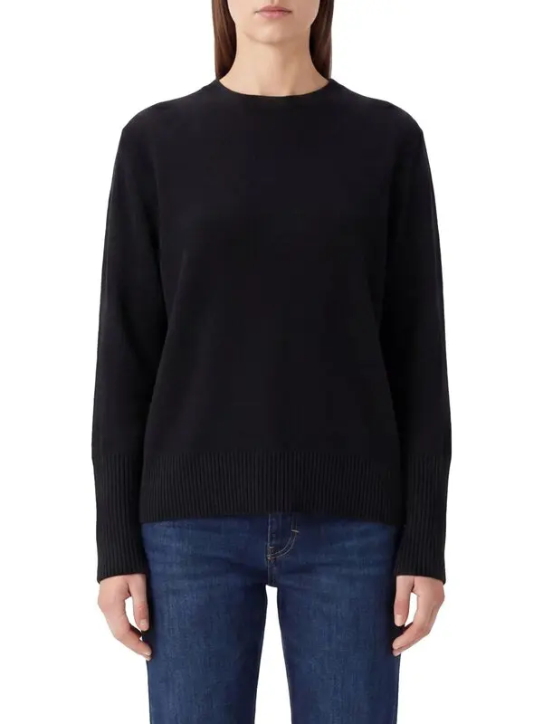 THE ROW Crewneck Sweater - Black