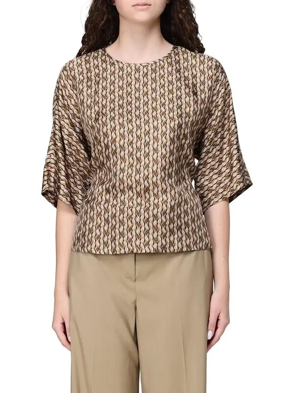 Max Mara Geometric Print Blouse - Hazel