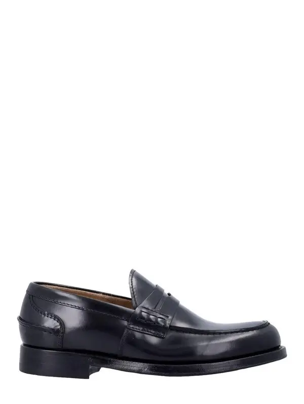 GREEN GEORGE Loafers - Black