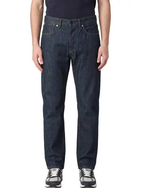 Stone Island Straight Leg Jeans - Blue