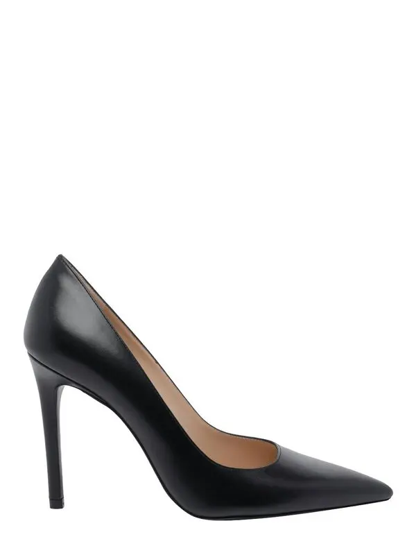 STUART WEITZMAN Pointed Toe High Heel Pumps - Black