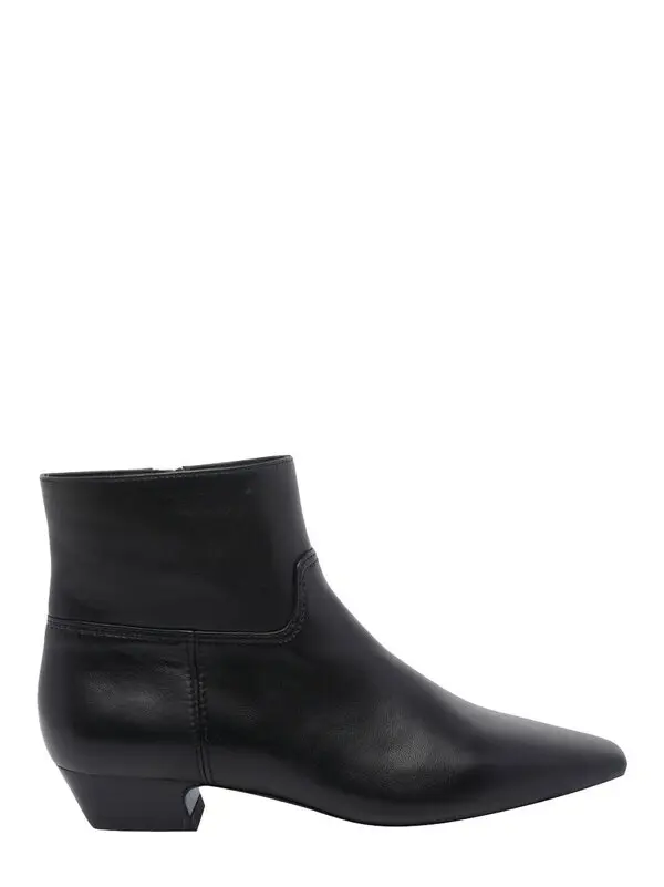 STUART WEITZMAN Zip-up Ankle Boots - Black