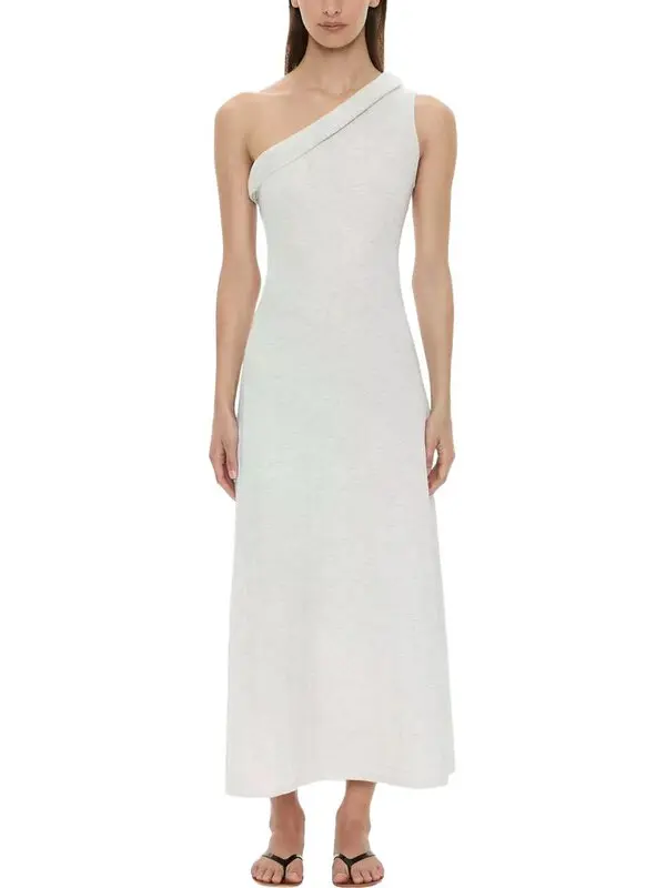 Christopher Esber Rolled-up Cutaway Mid Dress - Grey
