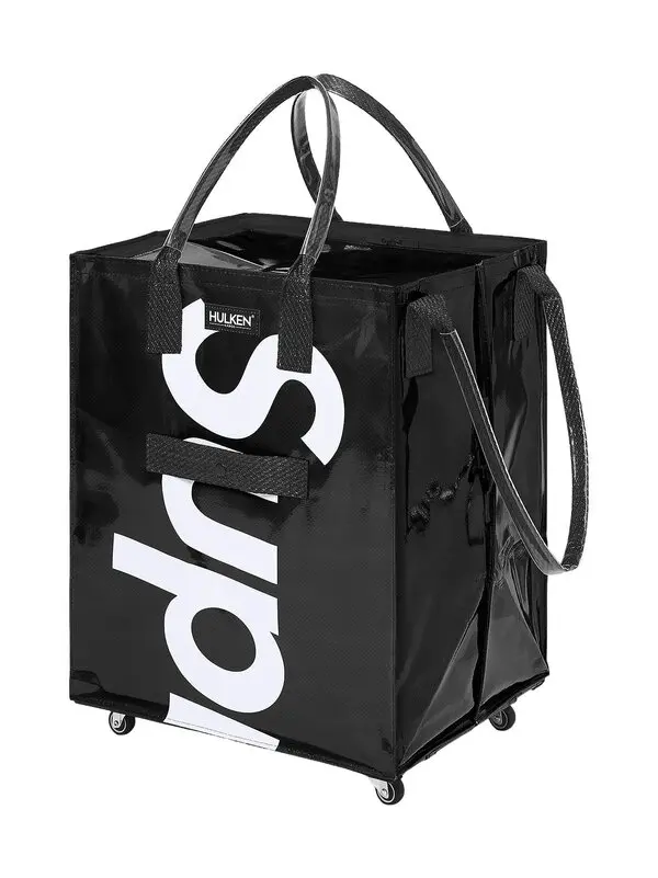 Supreme X Hulken Rolling Tote Bag - Black