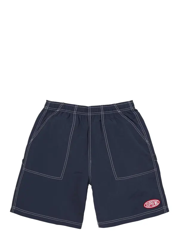 Supreme Nylon Painter Shorts - Blue