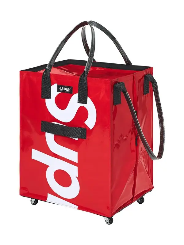 Supreme X Hulken Rolling Tote Bag - Red