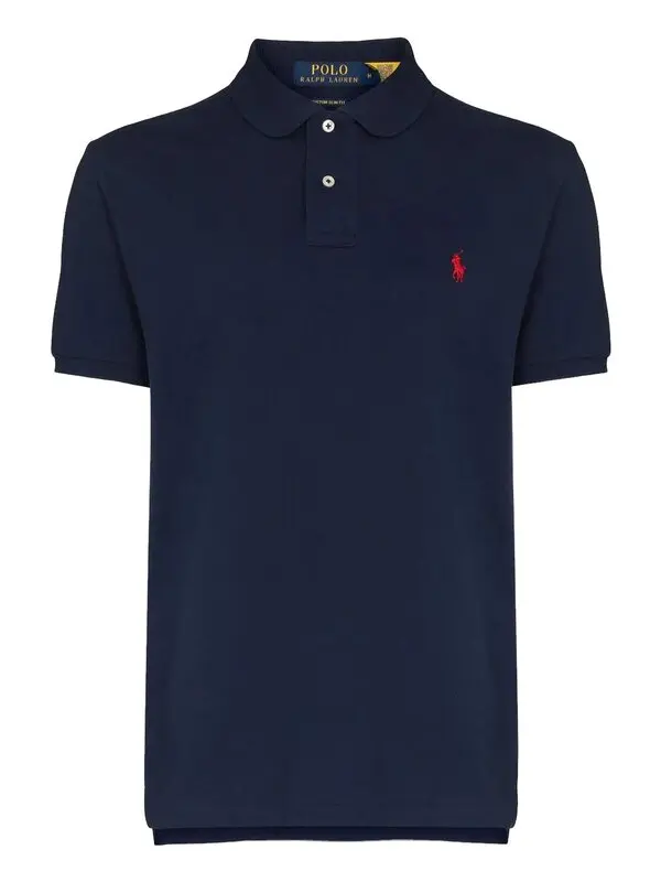 Polo Ralph Lauren Slim Fit Piqué Polo - Blue
