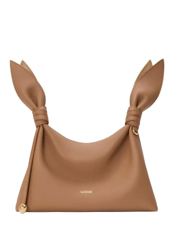 Loewe Mini Leather Scarf Shoulder Bag - Brown